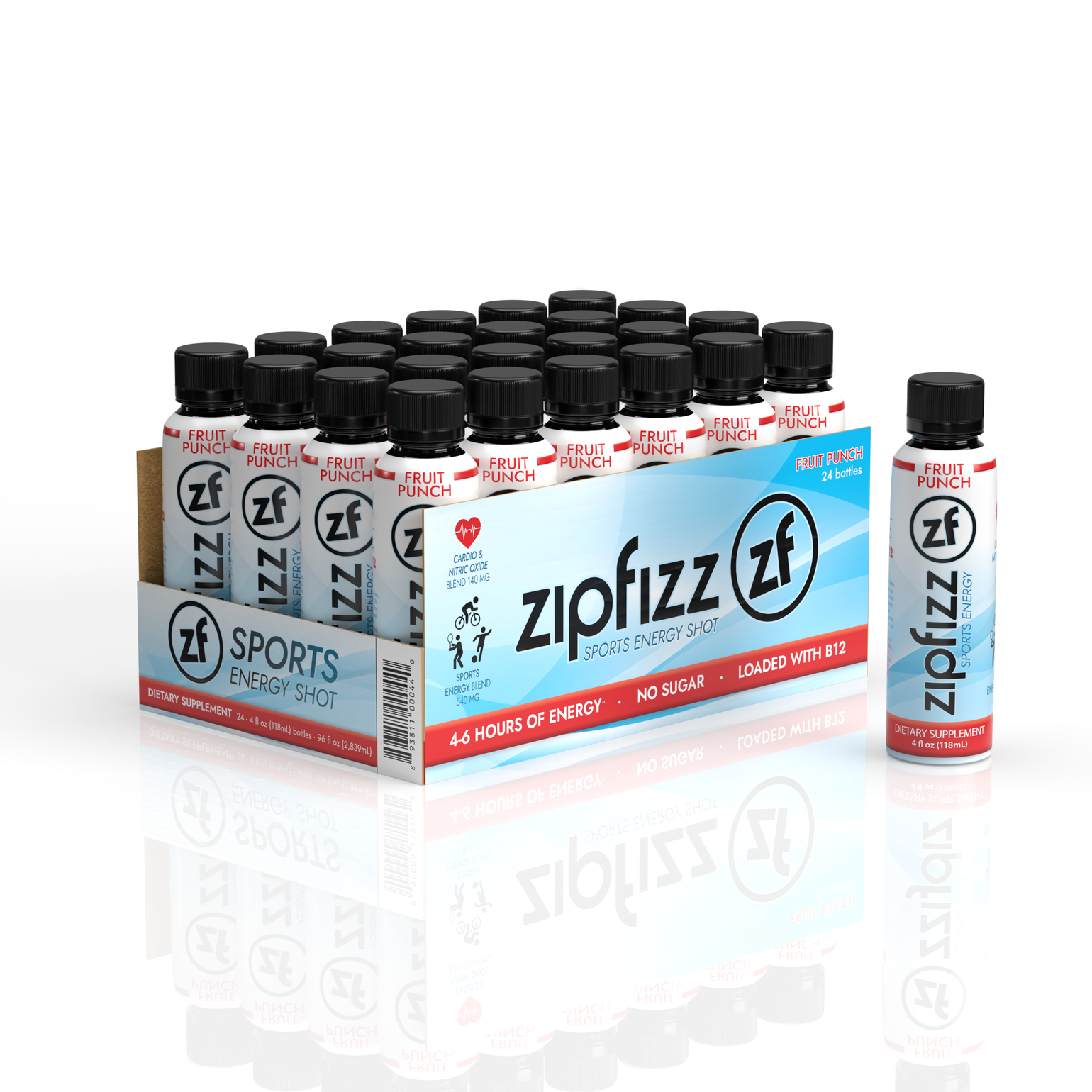 Zipfizz Sports Energy Shot - Fruit Punch – Zipfizz Corp